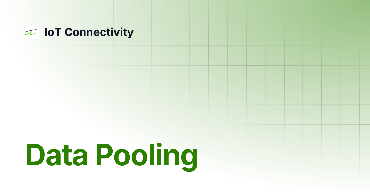 Data Pooling | IoT Connectivity